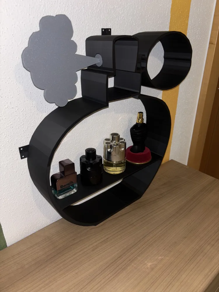 Perfume Standing/Wall Shelf - Free 3D Print Model - MakerWorld