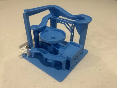 Kairos - a mini marble machine - Free 3D Print Model - MakerWorld