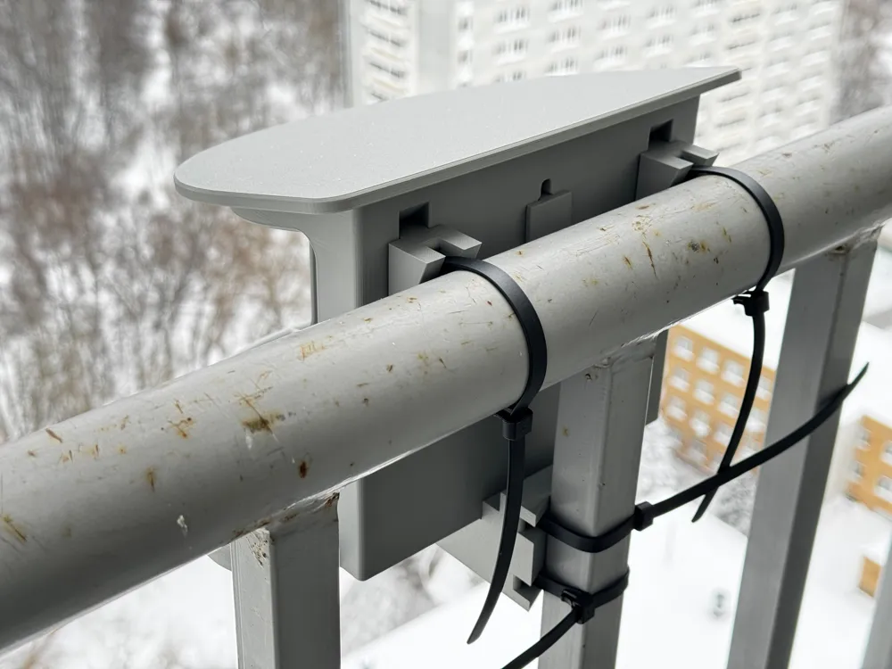 Balcony Bird Feeder Alternative Mount - Free 3D Print Model - MakerWorld