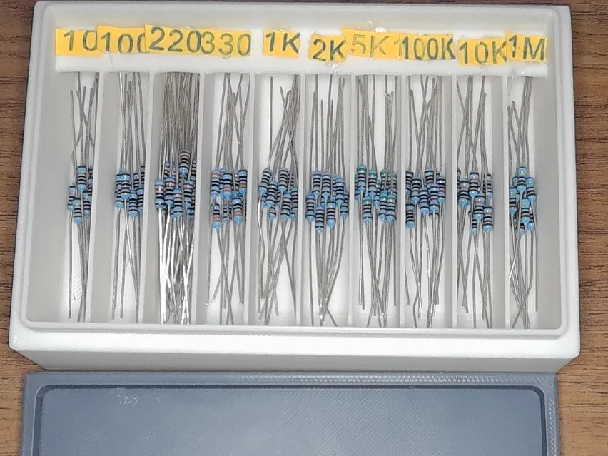 Resistor Storage Box. by Coolprintz - MakerWorld
