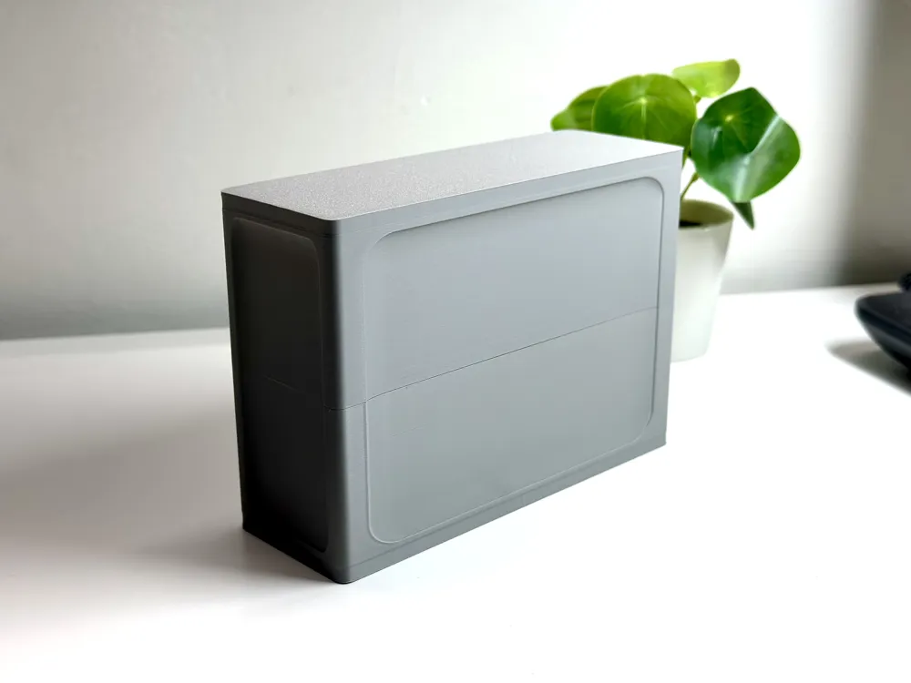 Slim Commander Deck Box V2 - 100 Double Sleeved - Free 3D Print Model ...