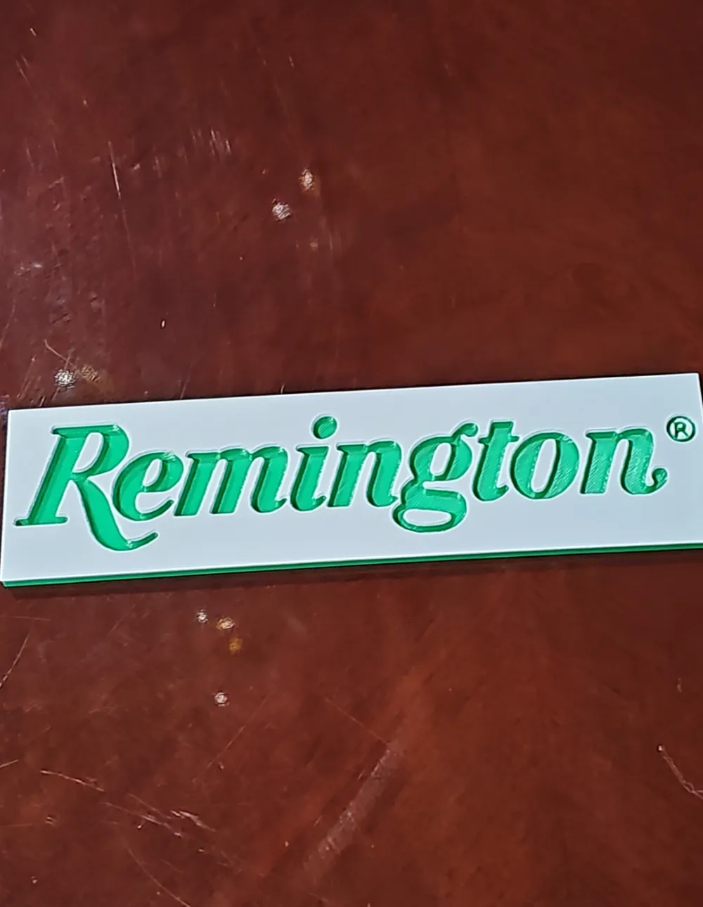 Remington Arms 3D Logo Sign by AHensley MakerWorld: Download Free 3D Models