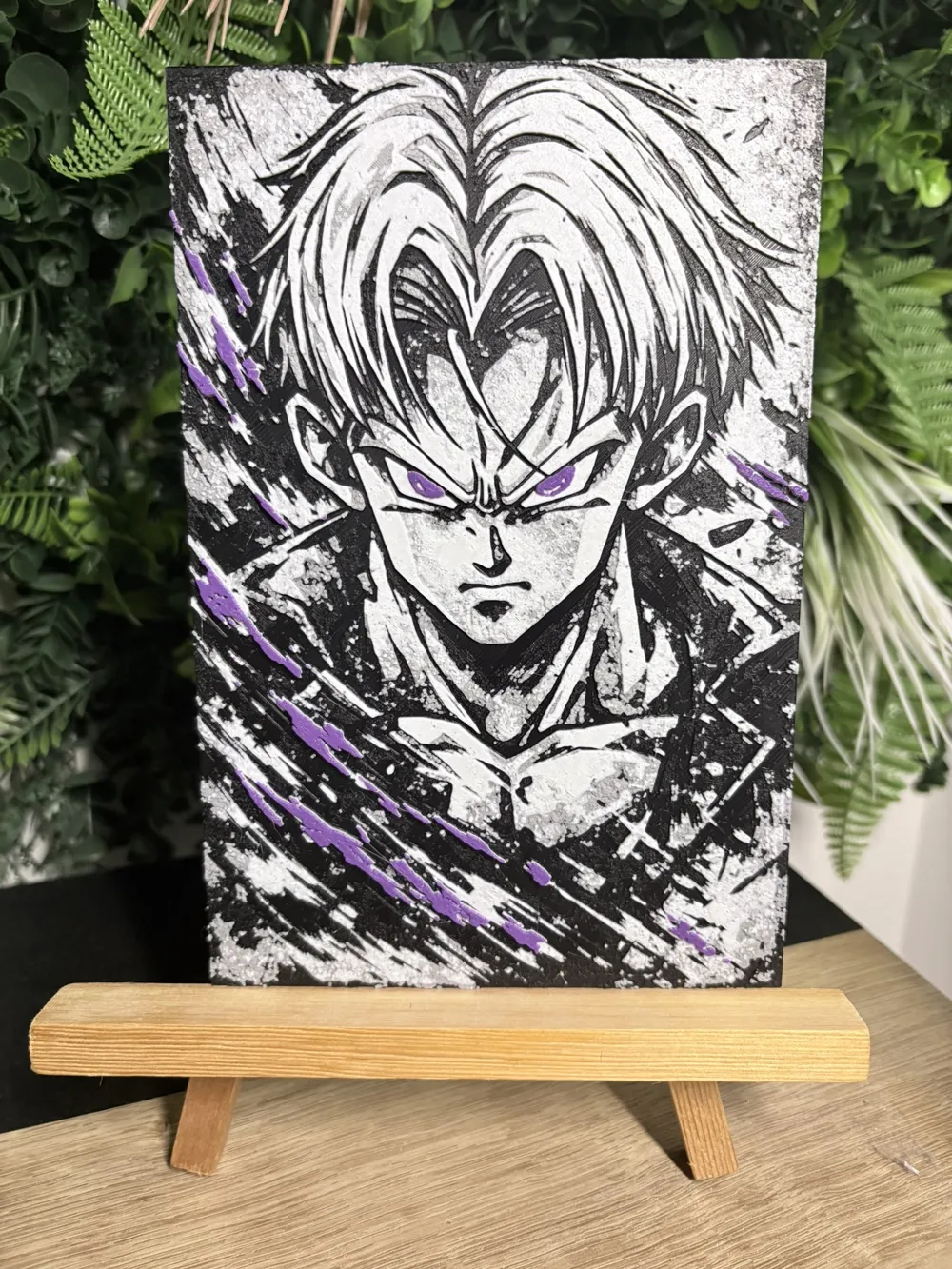 Hueforge - Dragon Ball Z - Futur Trunks - Free 3D Print Model - MakerWorld