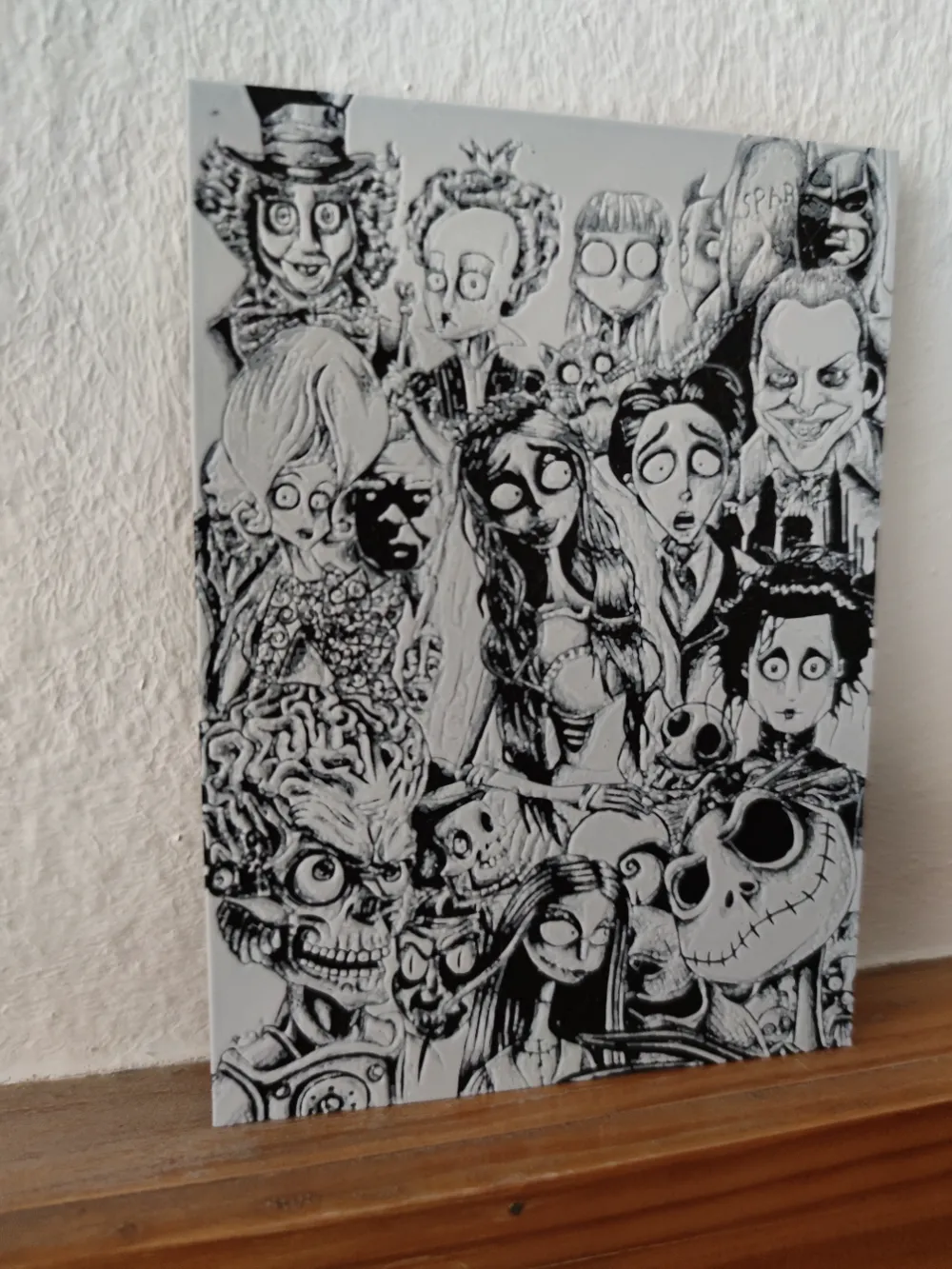 Hueforge Tim Burton Characters by Litolunar MakerWorld: Download Free ...