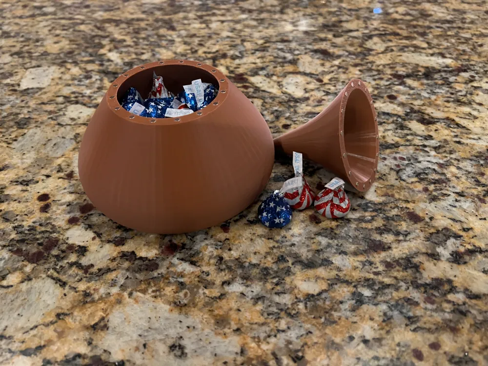 Magnetic Hershey's Kisses Container by Jacob P MakerWorld: Download Free 3D Models