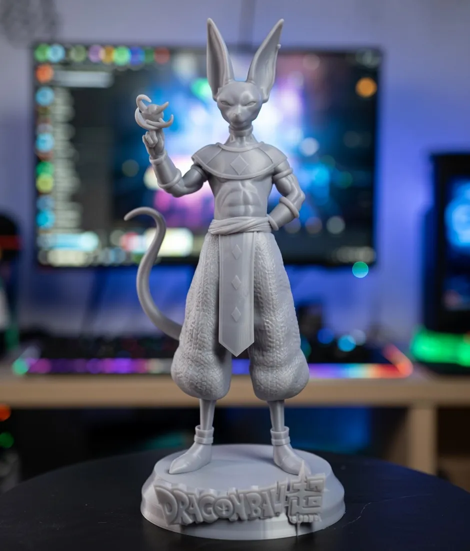 LIFE SIZE LORD BEERUS GOD OF DESTRUCTION STATUE - Free 3D Print Model ...