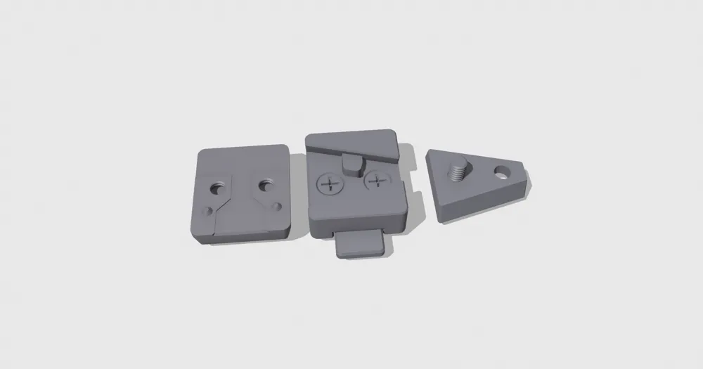 Quick Release Plate with spring- Fully 3d Printed by TechBug - MakerWorld