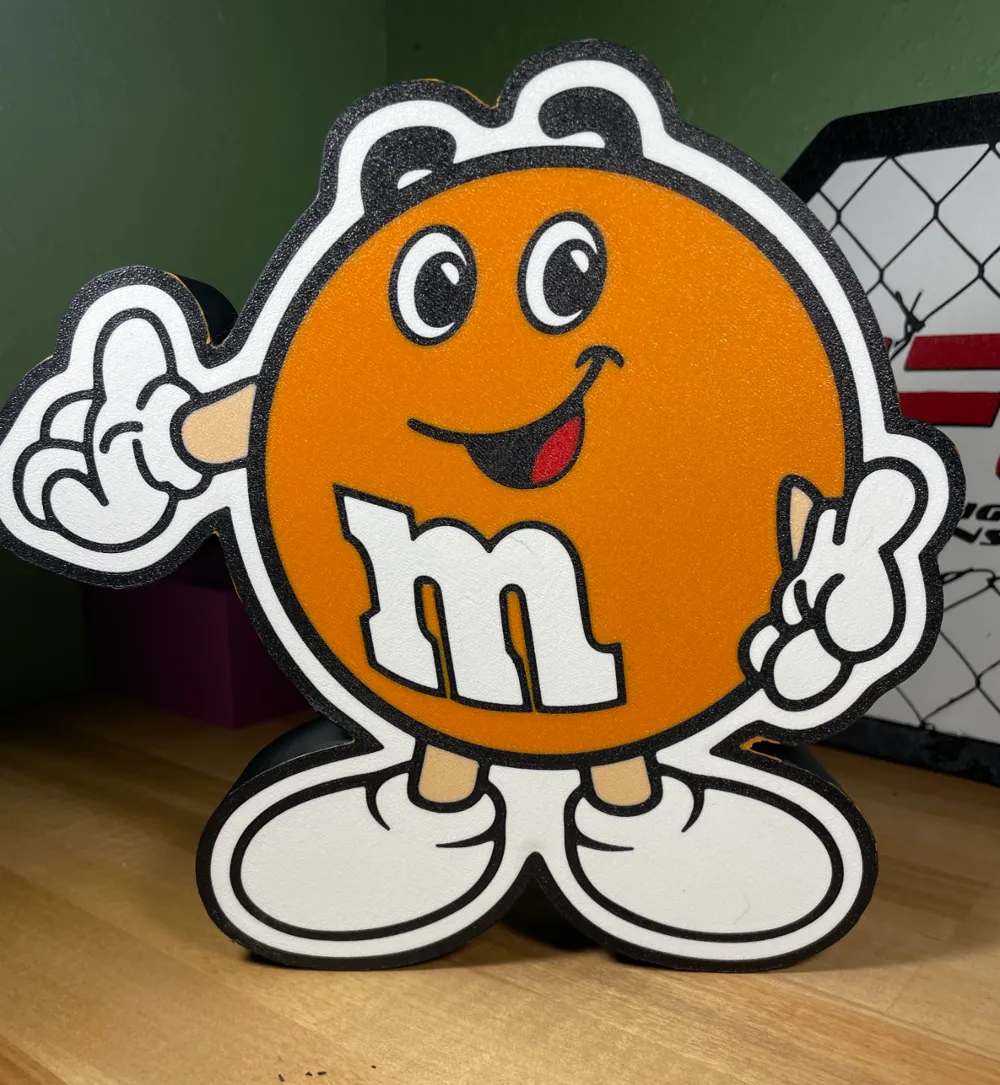 M&M Guy Light Box by Three Dimensions - MakerWorld
