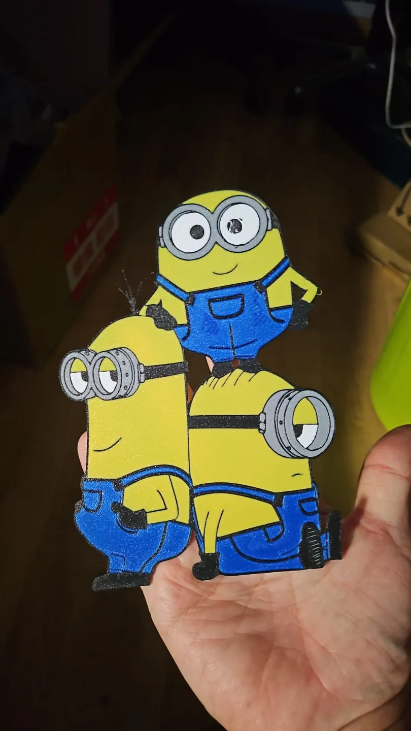 Minions group by davinchi20MakerWorld: Download Free 3D Models