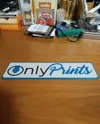 OnlyPrints logo sign - Free 3D Print Model - MakerWorld
