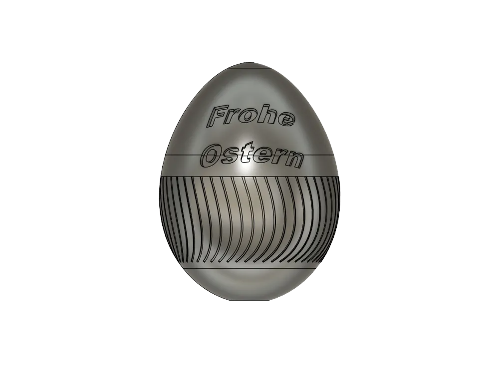 Openable Easter Egg Surprise Egg by BlackJack076 - MakerWorld