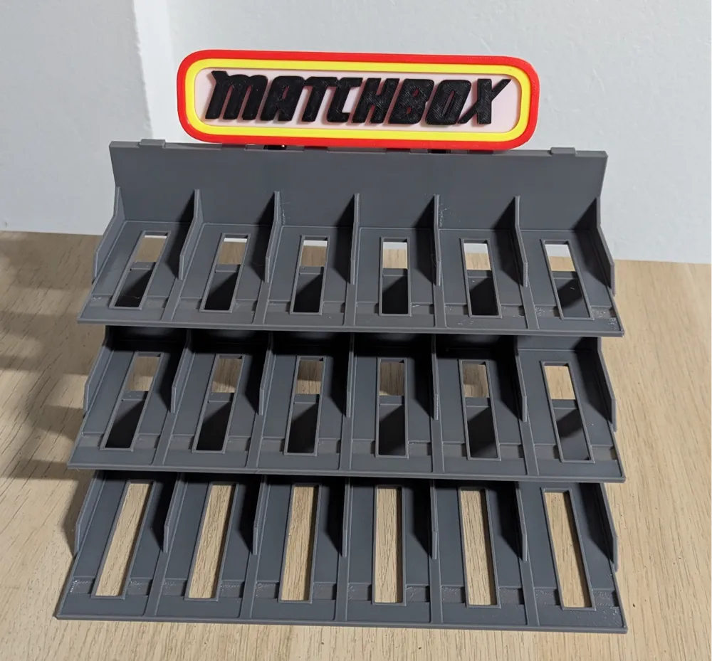 Matchbox Sign for Diecast Car Display Garage by AyAyRon MakerWorld ...
