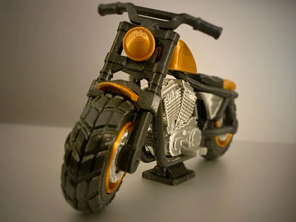 Harley Sportster Motorcycle Kit - Free 3D Print Model - MakerWorld