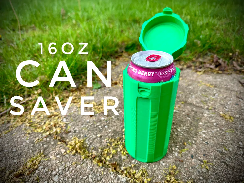 16oz Can Saver by RedRocket3DPrints MakerWorld: Download Free 3D Models