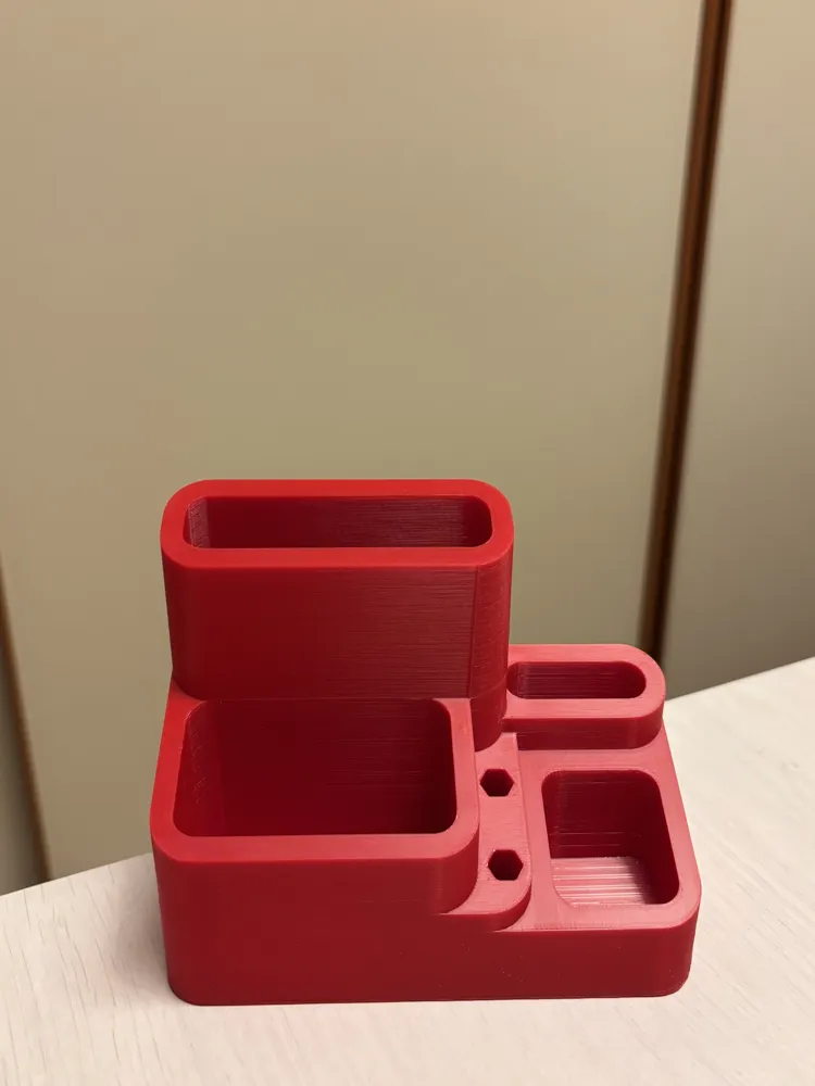 Red Nest organizer - Free 3D Print Model - MakerWorld