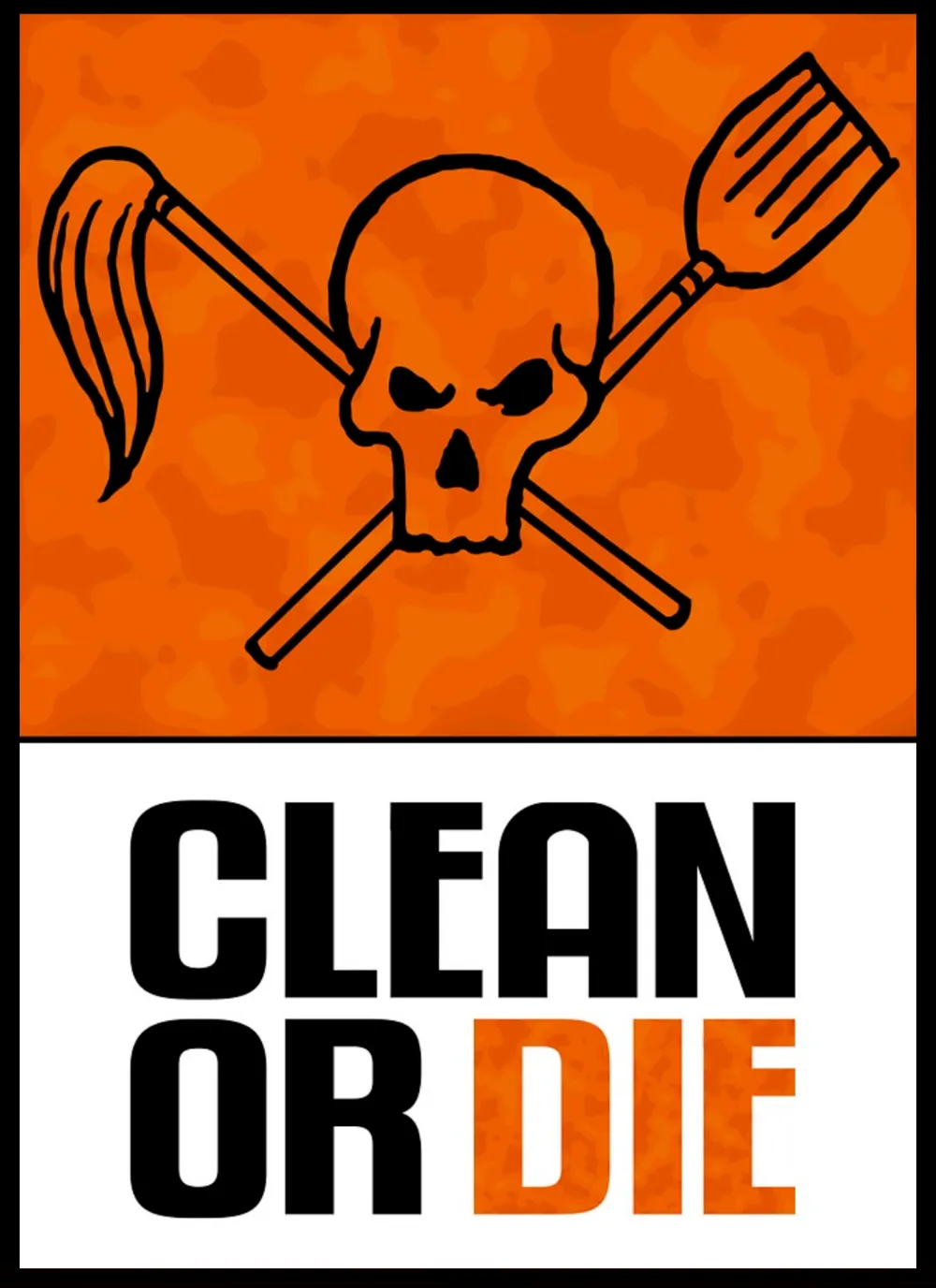 Clean or Die - hueforge by Pachyderm - MakerWorld