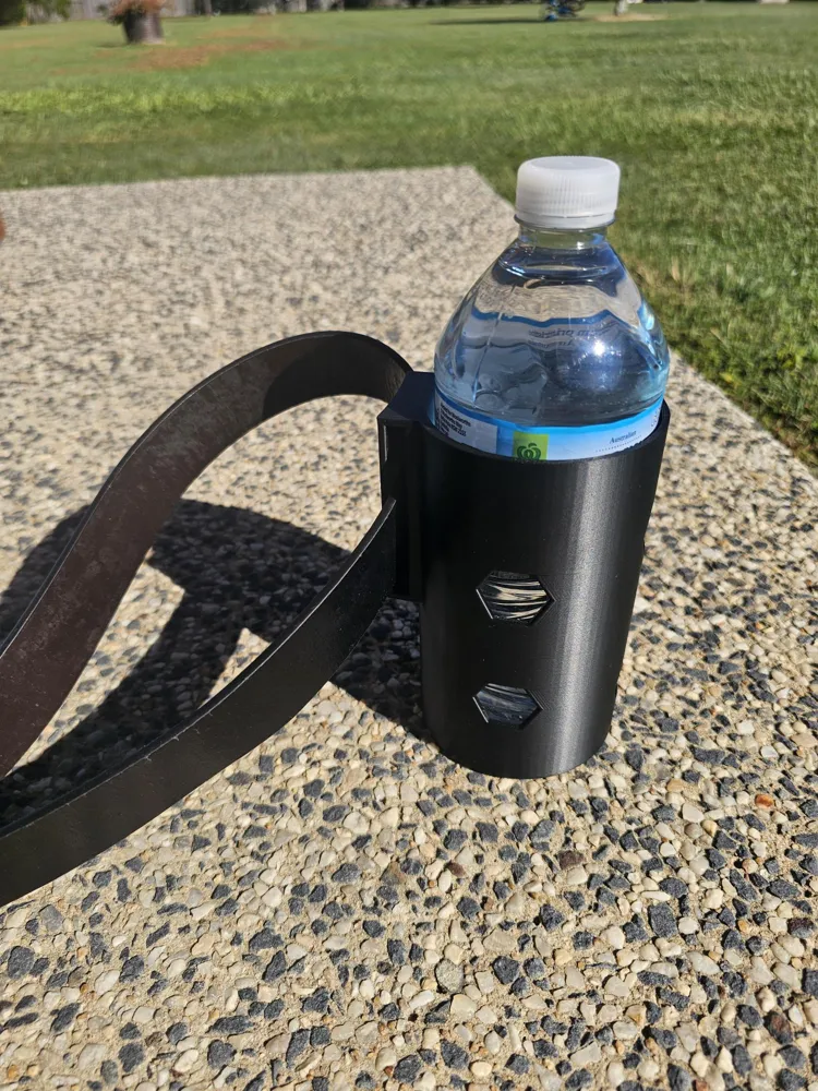 600ml Water Bottle Belt Holder - Free 3D Print Model - MakerWorld