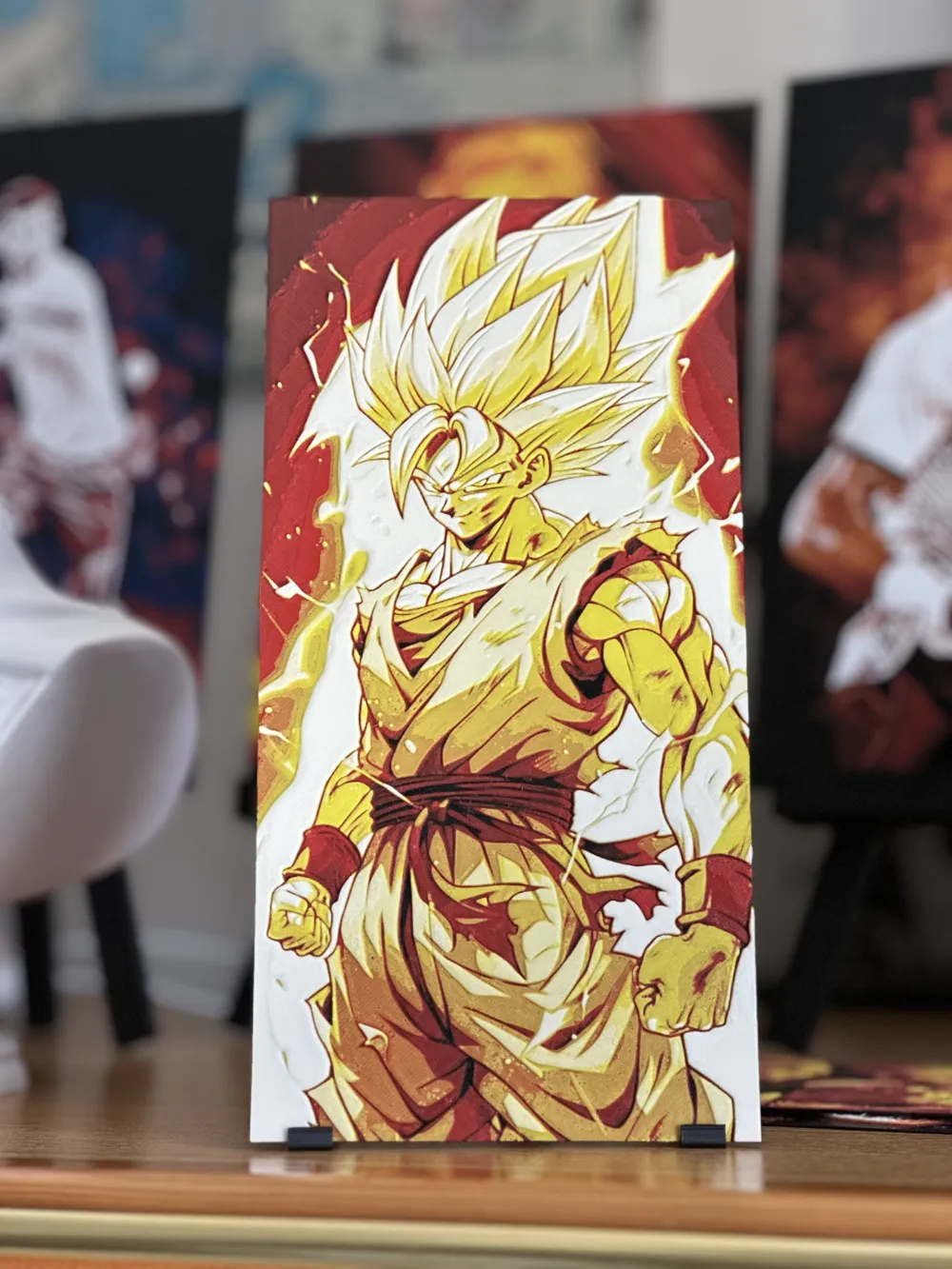 Dragon Ball Goku HueForge by enricoRE - MakerWorld