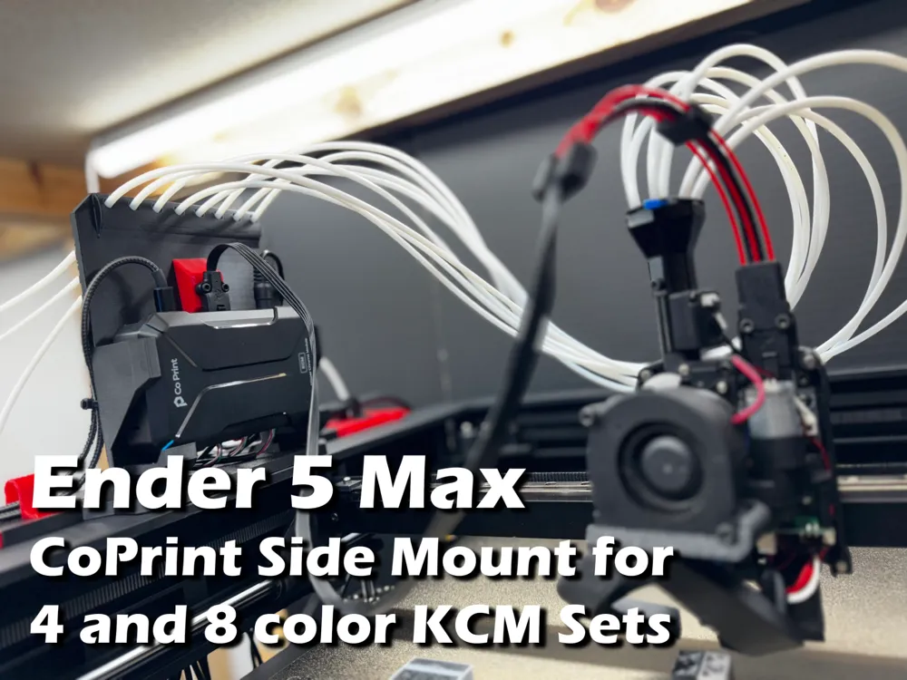 CoPrint Ender 5 Max Side Mount - 4/8 Color KCM Set by Cryostatic ...
