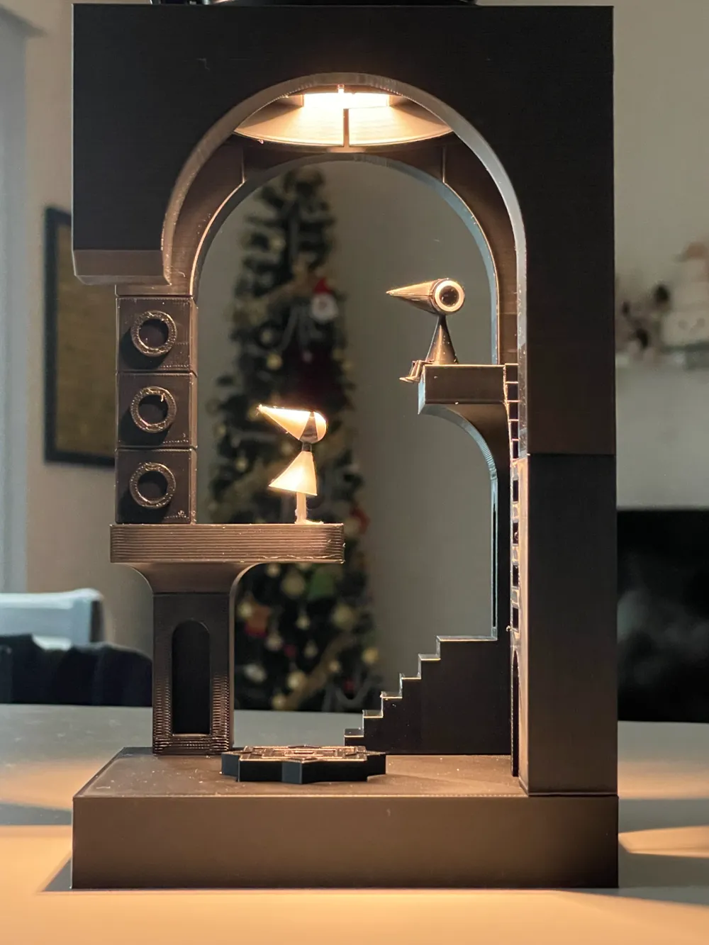 Monument Valley Lamp Trophy with Bambu Lamp Kit by Sven97 - MakerWorld