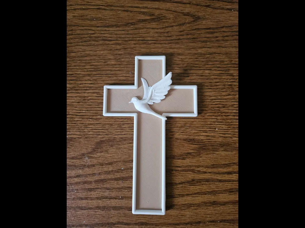 Dove cross - MakerWorld 3D Model | 3Drop