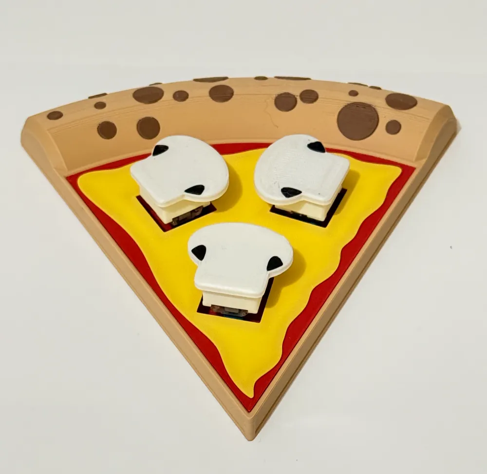 Pizza Fidget Clicker - Keyboard Switch Fidget by Trinkify3D MakerWorld ...