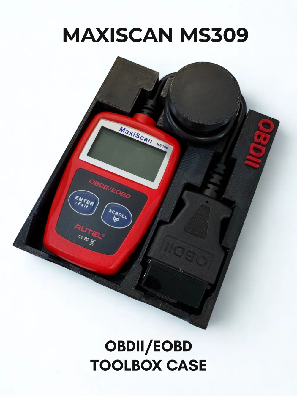 Autel MaxiScan MS309 OBDII Scanner Toolbox Case by Mariiiii MakerWorld ...