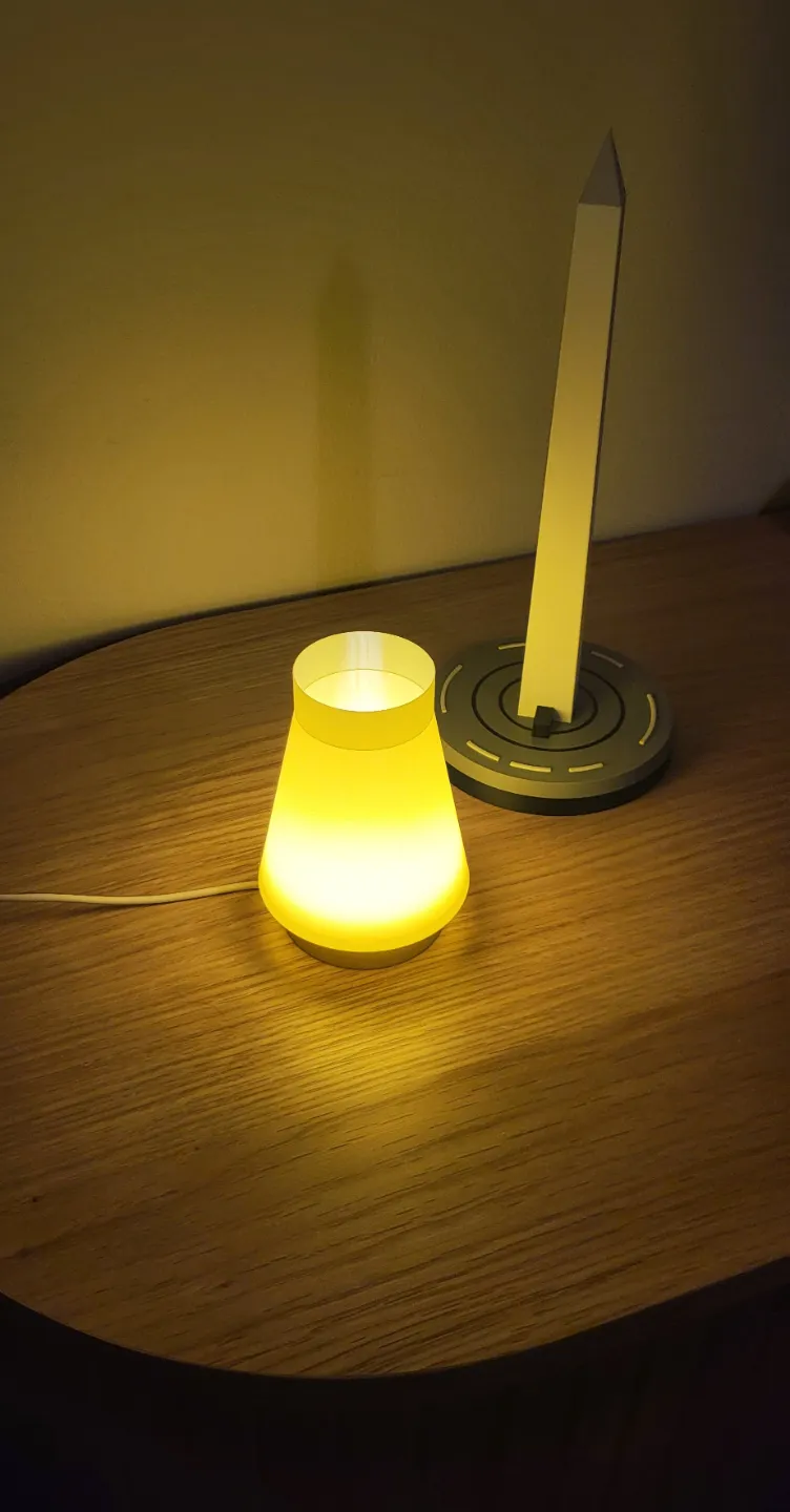 Brick Inspired Cone Shaped Lamp for LED Lamp kit by martenh - MakerWorld