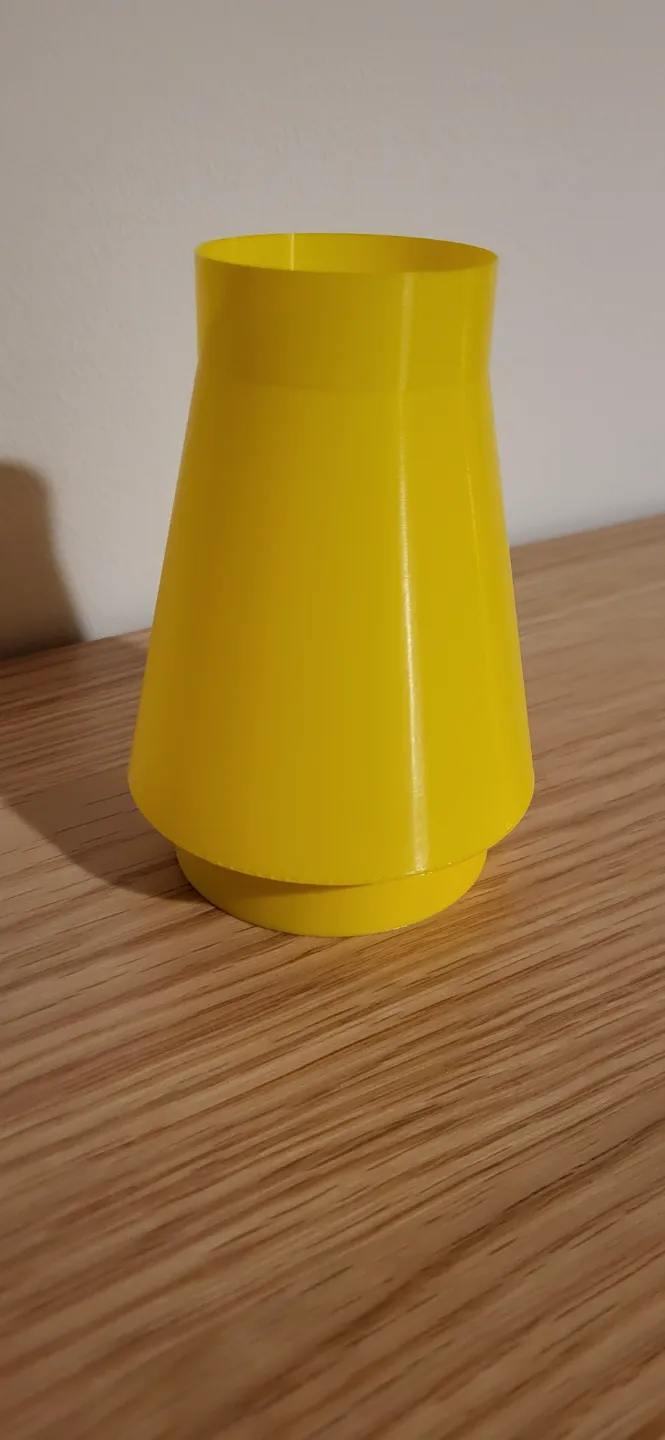 Brick Inspired Cone Shaped Lamp for LED Lamp kit by martenh - MakerWorld