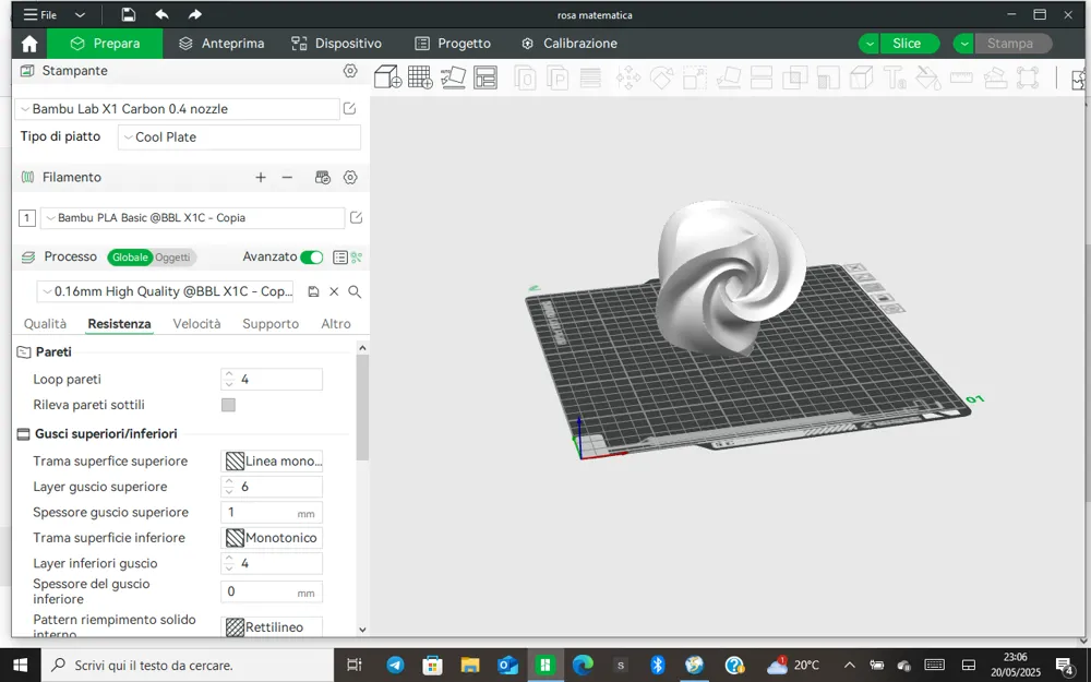 Mathematical Rose: Contemporary Art by MindShapes3DMakerWorld: Download ...