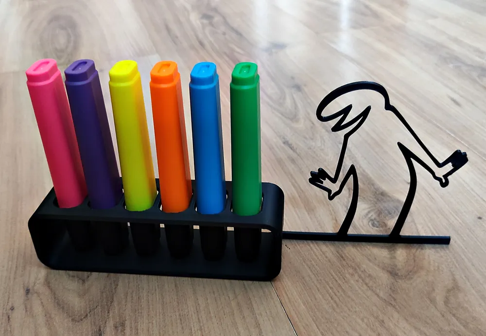 Stabilo Boss 荧光笔支架 - 改编 La Linea - 免费 3D 打印模型 - MakerWorld