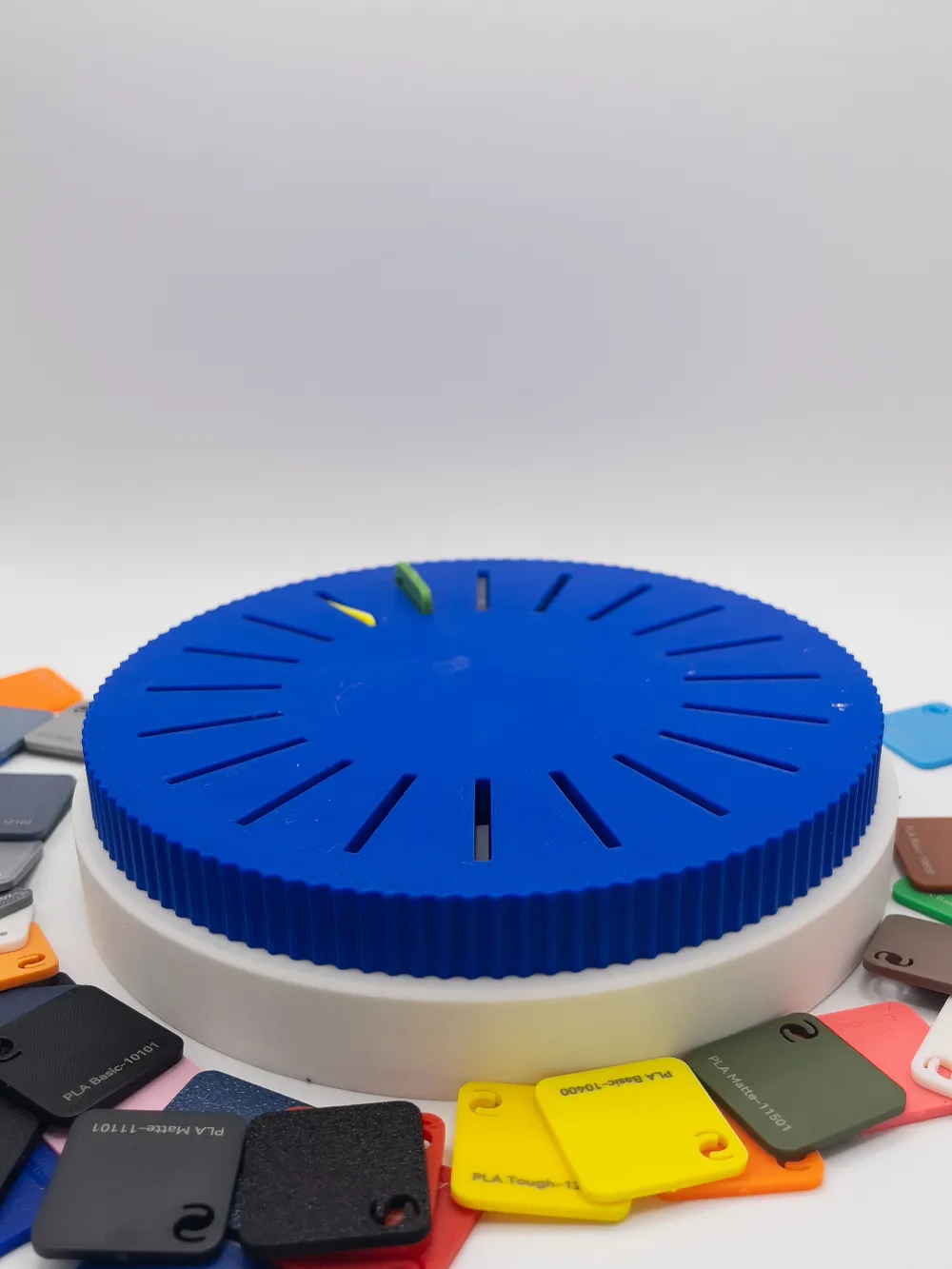 BambuLab Filament Swatch Carousel [20 or 40 slot Variants] by Versed3D ...