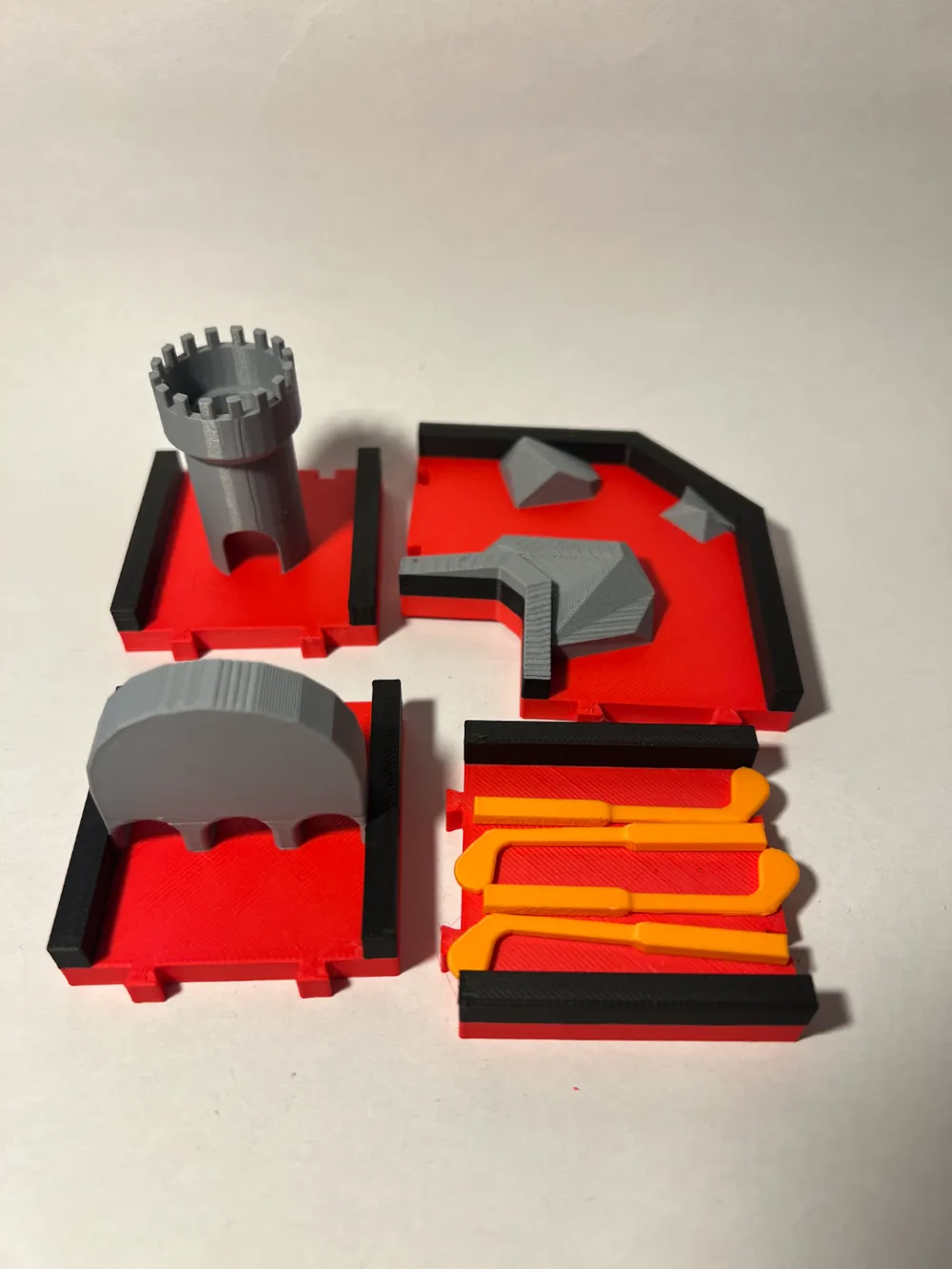 Mini Desk Golf Set - Free 3D Print Model - MakerWorld