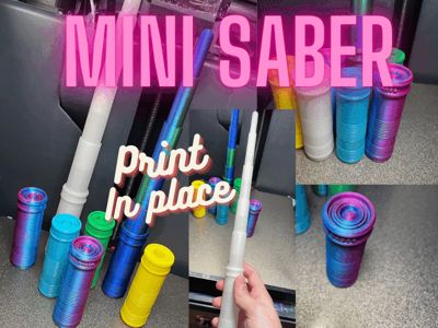 MINI SABER collaspible/telescoping sword by Joe Wilson MakerWorld ...