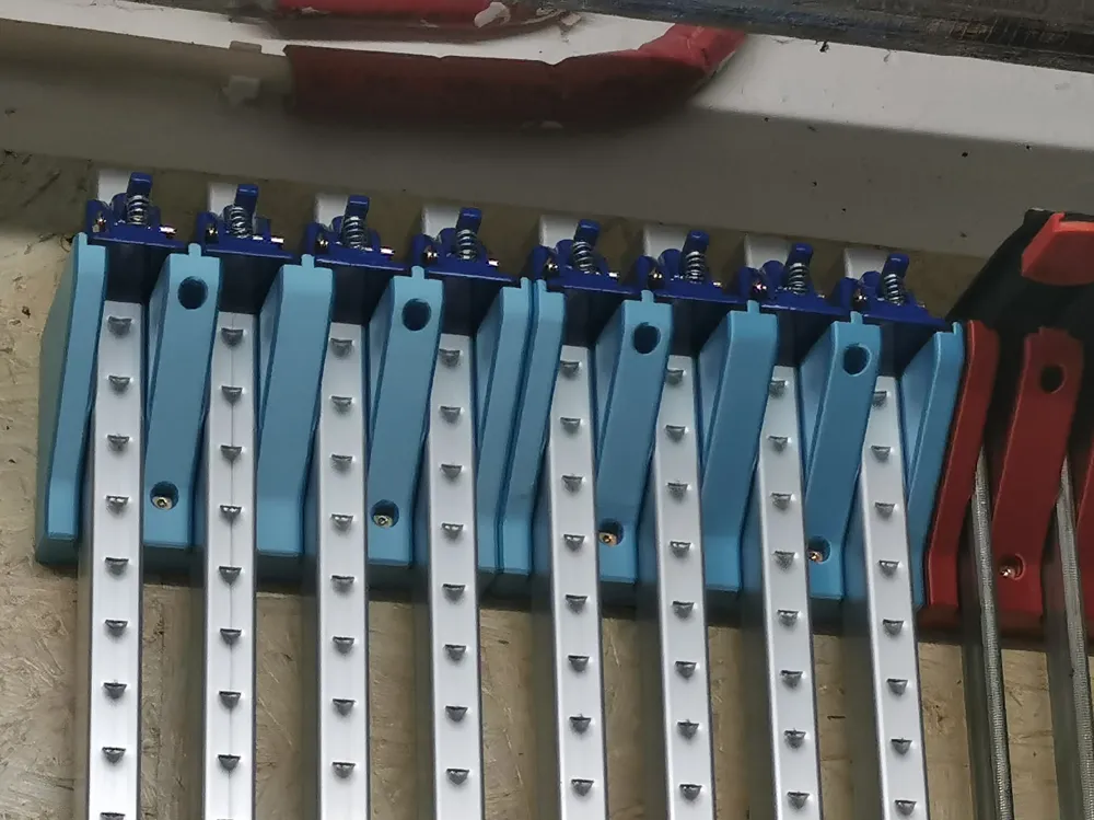 Bar Clamp Holder for Parallel Clamps or Pipe Clamp - Free 3D Print ...