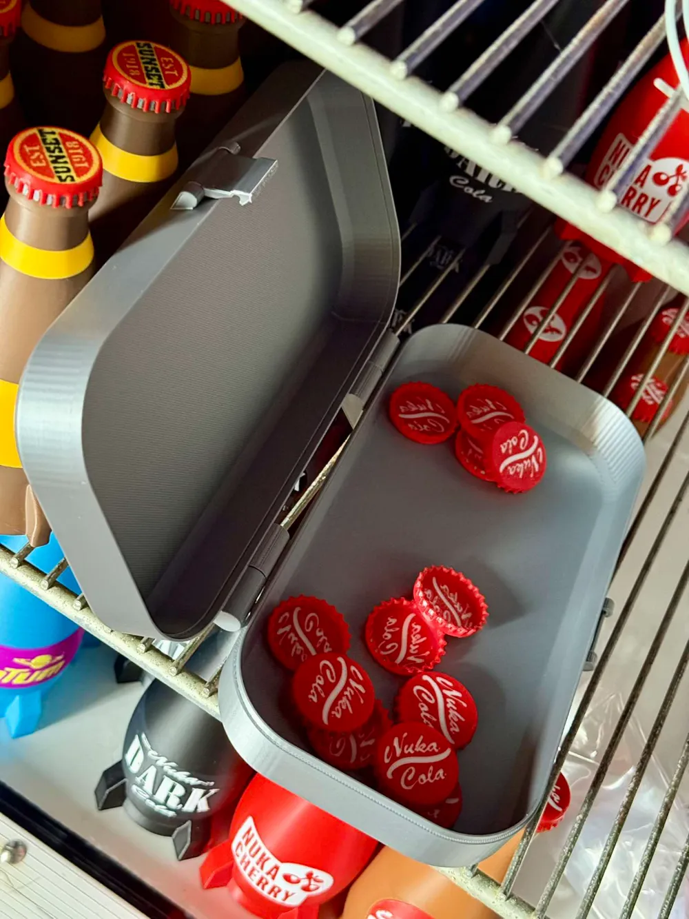 Fallout Caps Stash Box by Faran3D MakerWorld: Download Free 3D Models