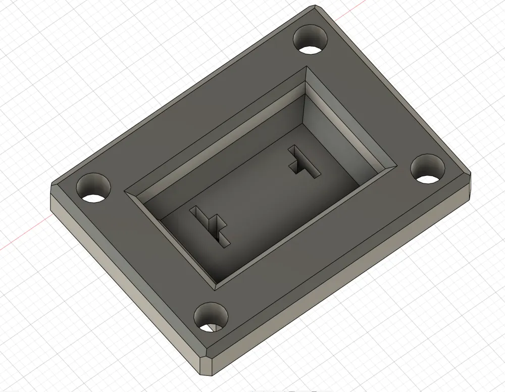 Recessed Spade Connector/Terminal Plate - Free 3D Print Model - MakerWorld