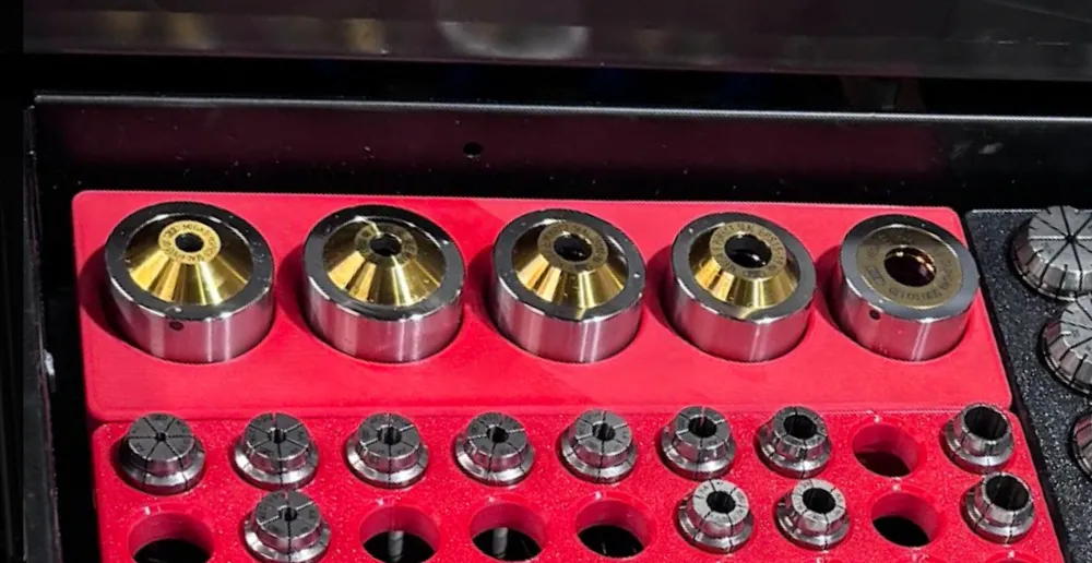 Big Daishowa Mega Perfect Seal Collet Nut Racks by Escargot Garage ...
