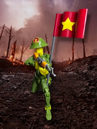 Vietnam flag for dummy 13 by besieu13 MakerWorld: Download Free 3D Models