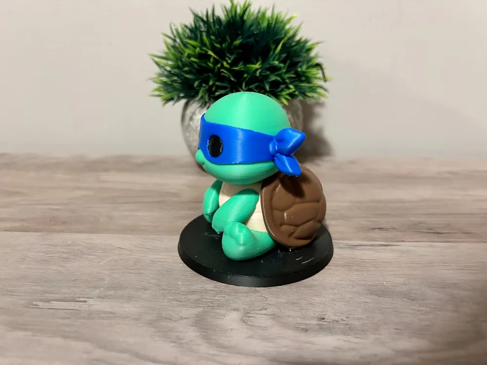 Baby Ninja Turtles Desk Pals by K3DPrint MakerWorld: Download Free 3D ...