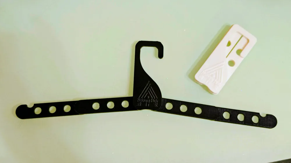 Compact Foldable Travel Hanger - Print In Place - Free 3D Print Model ...