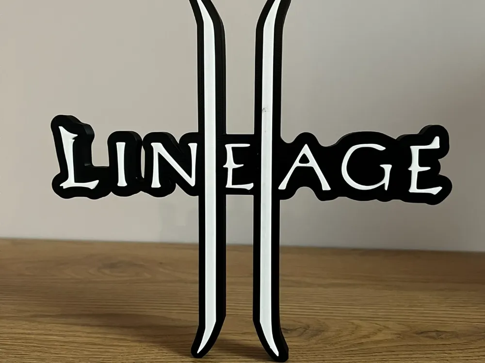 Lineage 2 Logo - Free 3D Print Model - MakerWorld