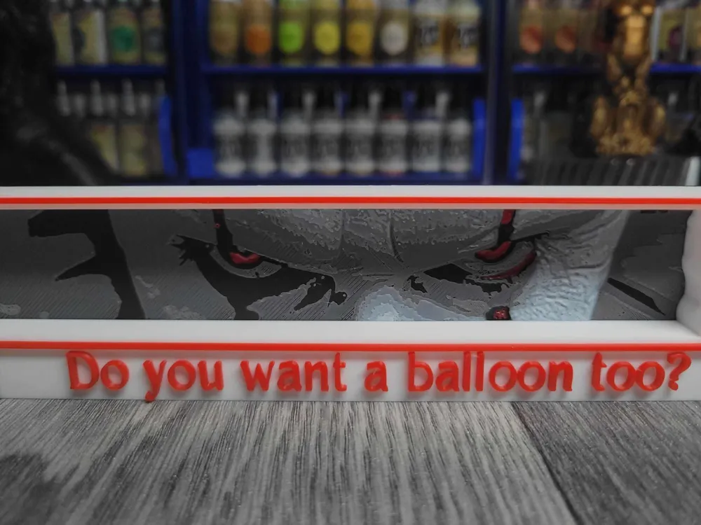 IT movie logo sign by rajmaks MakerWorld: Download Free 3D Models