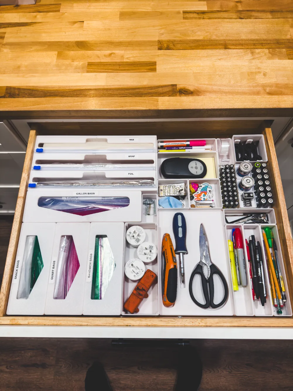 Gridfinity Foil / Plastic Wrap / Wax Paper Holder - Free 3D Print Model ...