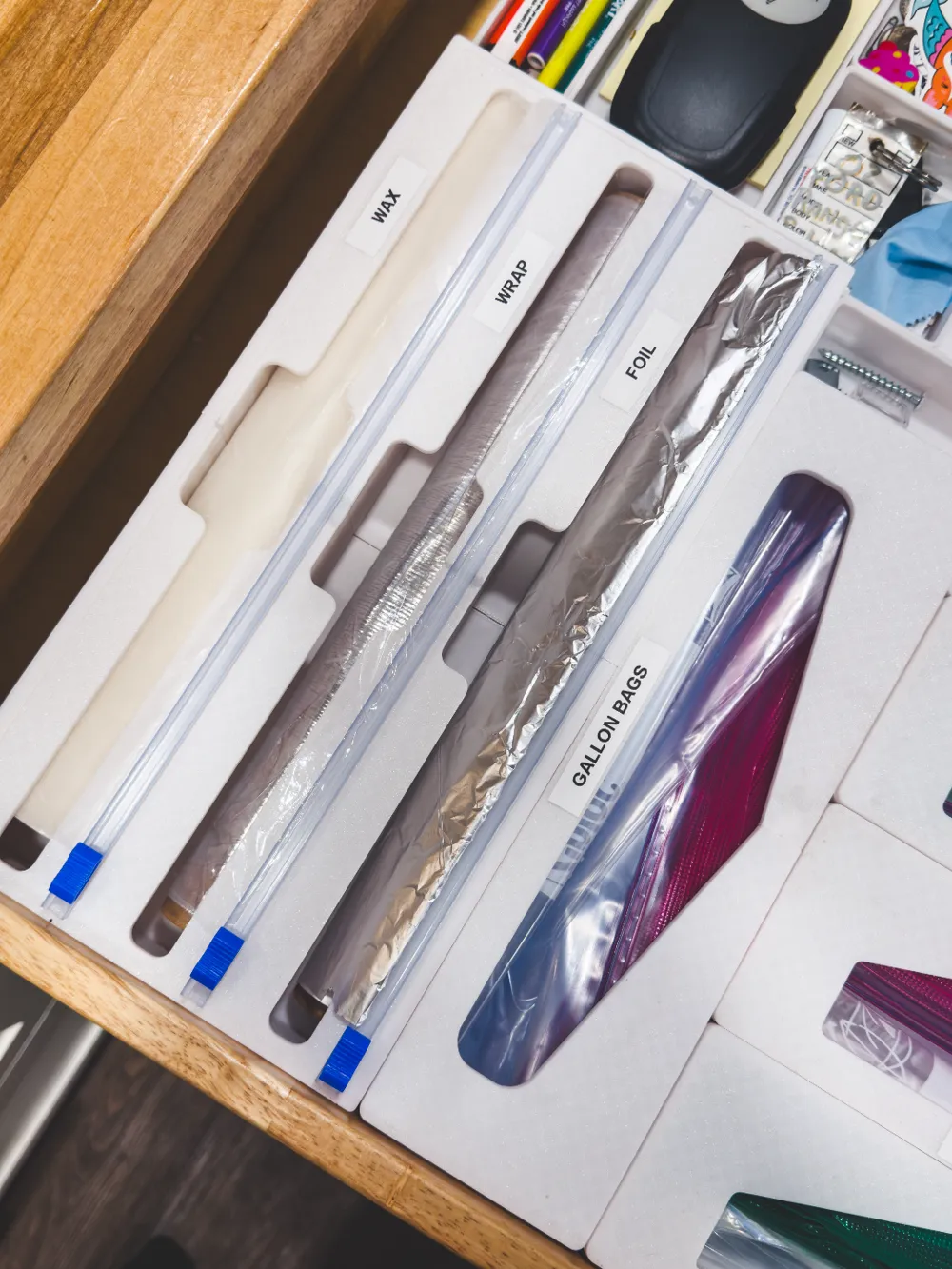 Gridfinity Foil / Plastic Wrap / Wax Paper Holder - Free 3D Print Model ...