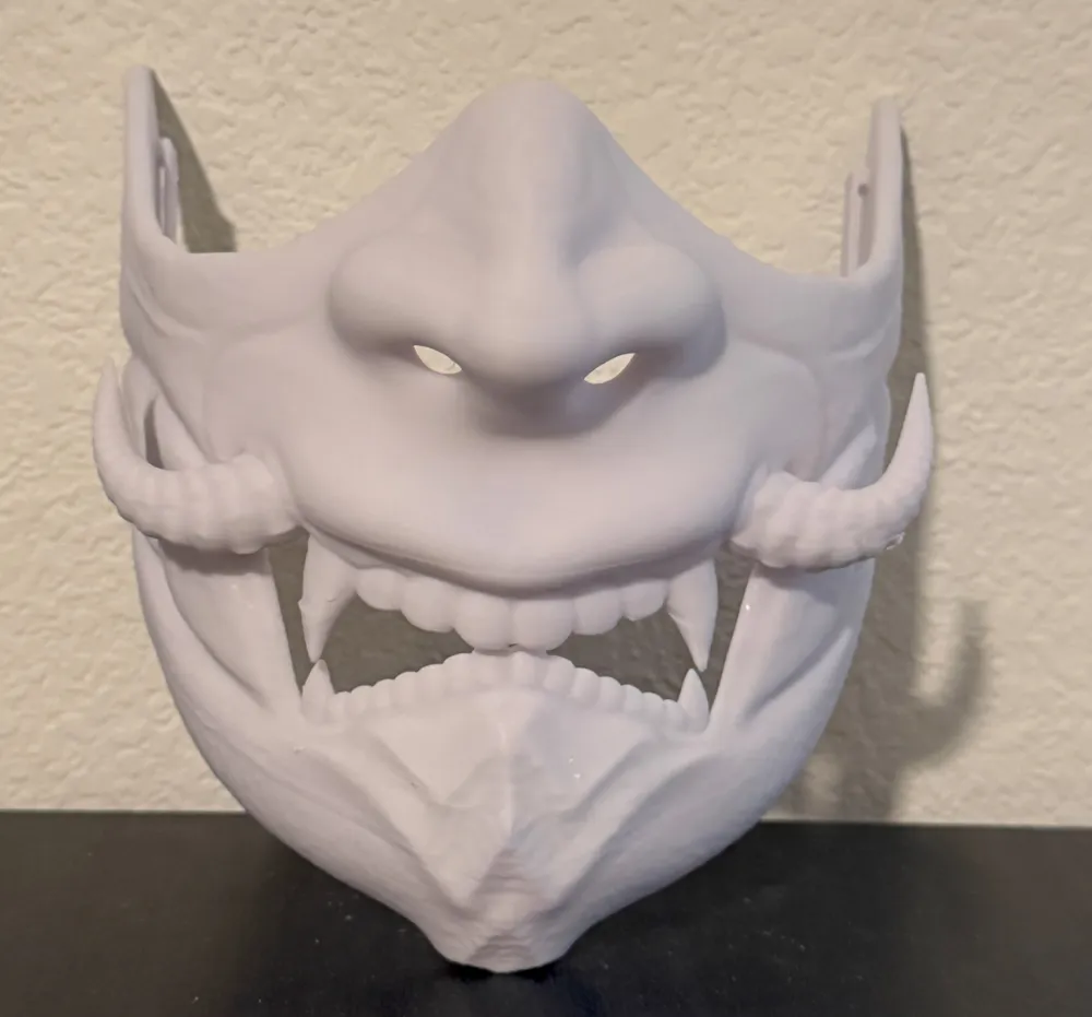 Custom Oni Mask by Spyde12 MakerWorld: Download Free 3D Models