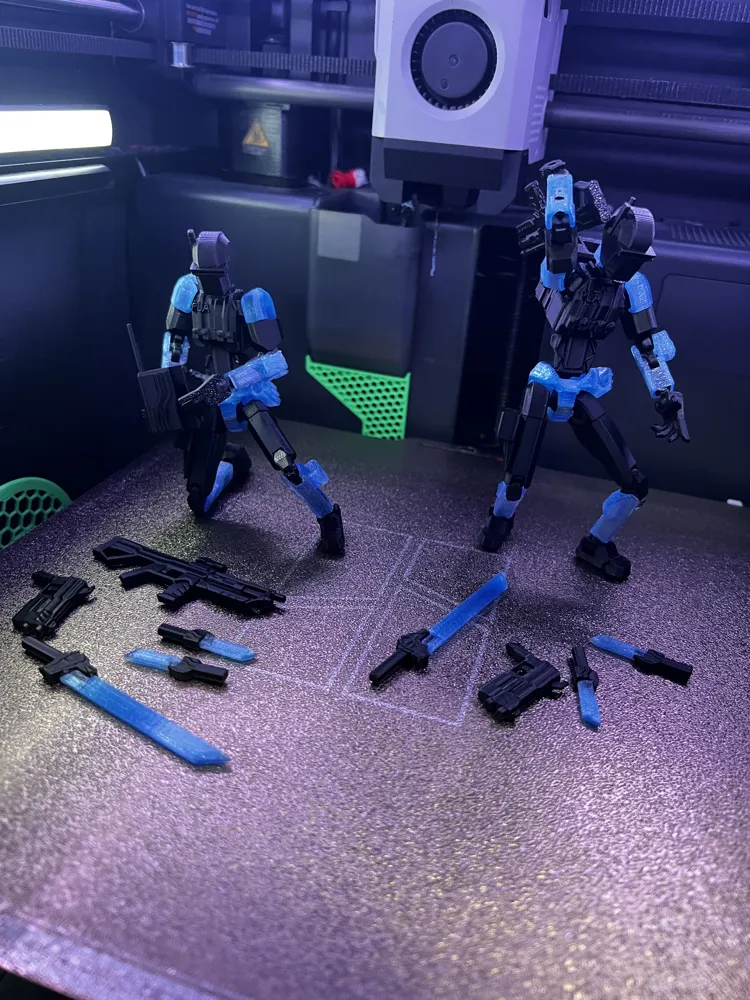 Dummy 13 PLA Soldier Remixed by CT-13 MakerWorld: Download Free 3D Models