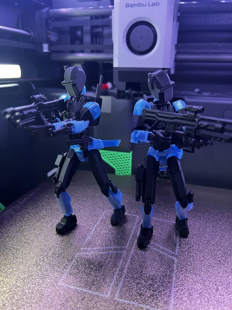 Dummy 13 PLA Soldier Remixed by CT-13 MakerWorld: Download Free 3D Models