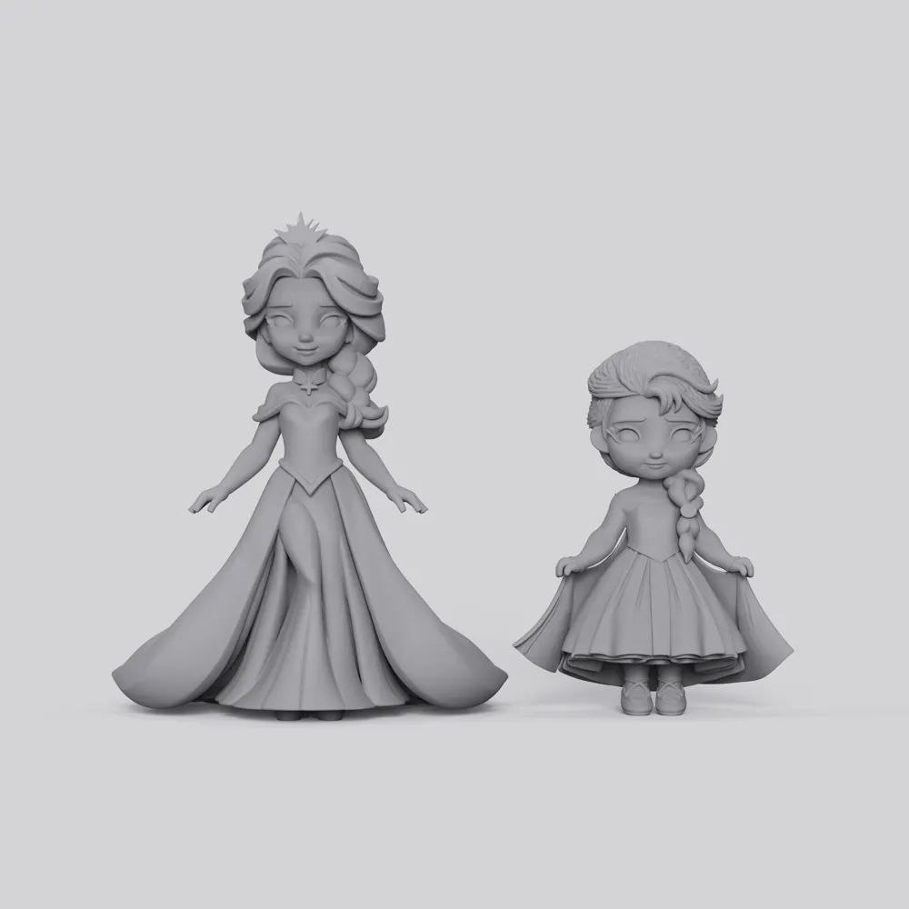 Disney Zootopia Elsa Princess by YINUO MakerWorld: Download Free 3D Models