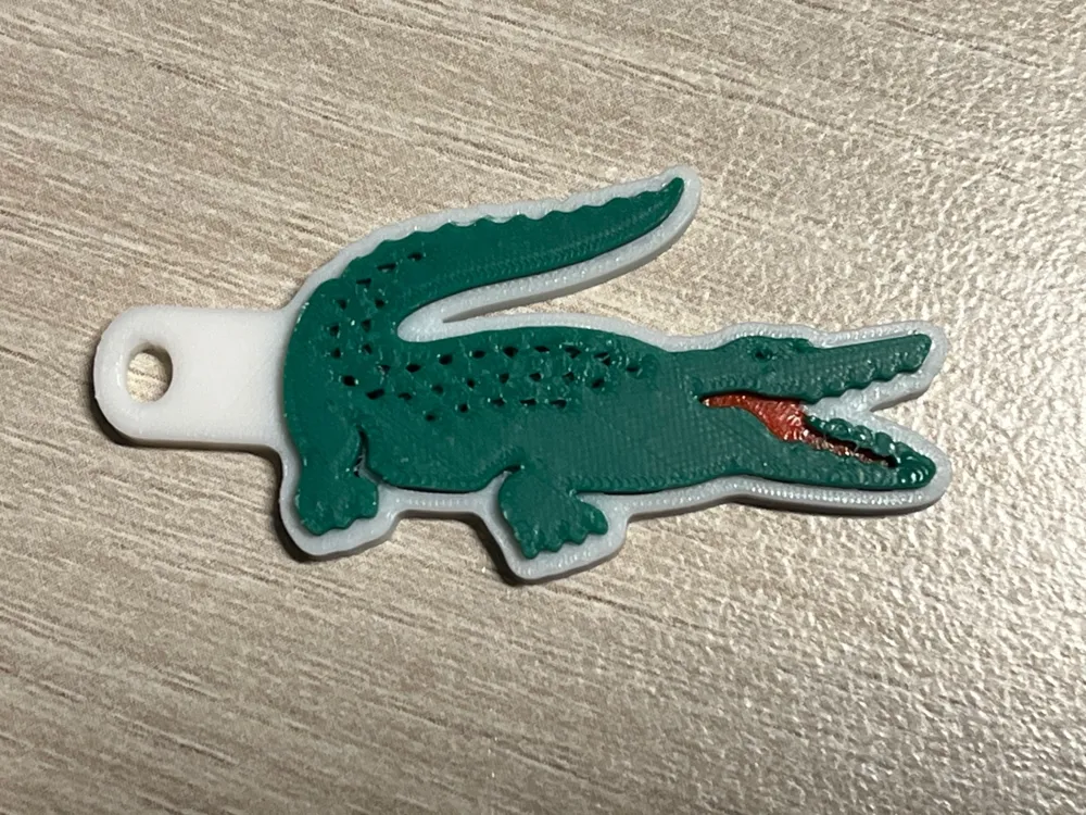 LACOSTE Keychain by Olivier3d68 - MakerWorld